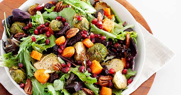 Ensalada de Invierno con Verduras Asadas | Fácil y Casero