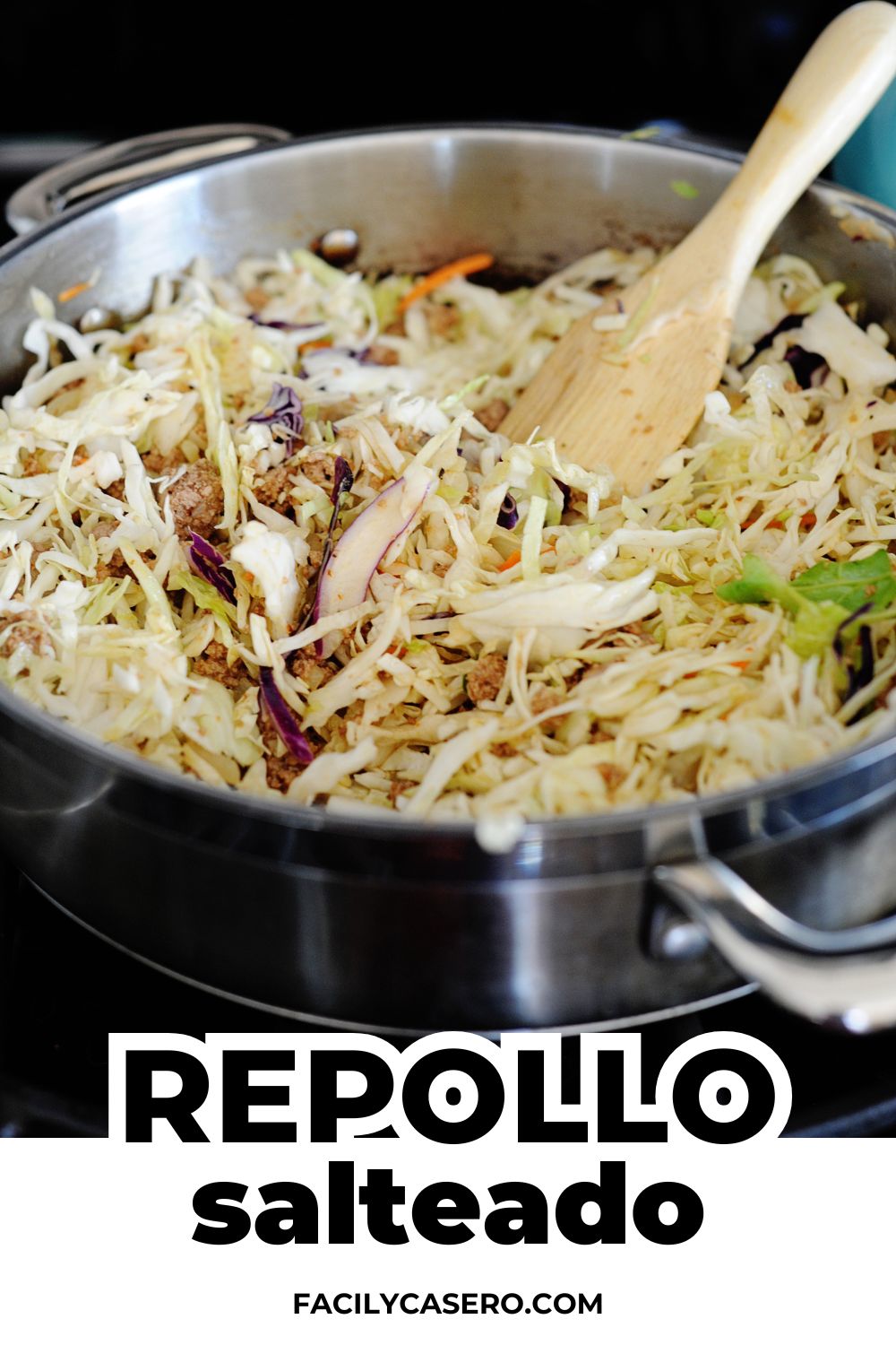 Repollo Salteado Receta Saludable | Fácil y Casero