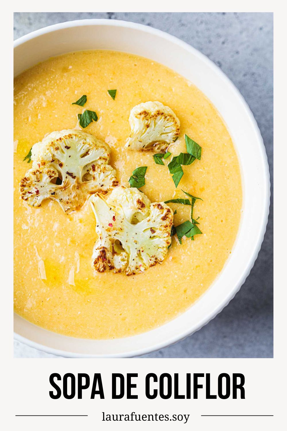 Crema de Coliflor Casera y Súper Deliciosa | Fácil y Casero
