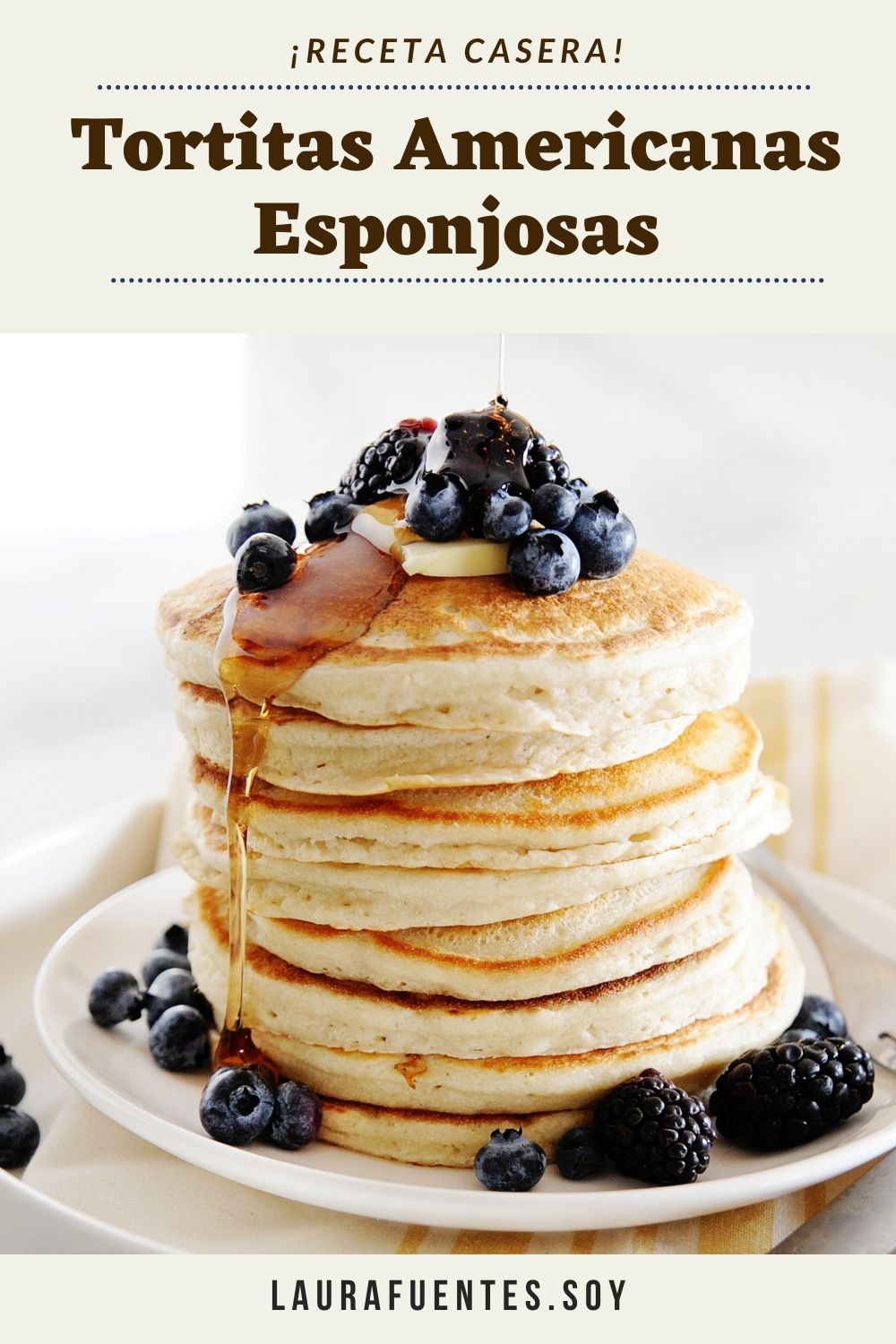 Las Mejores Tortitas Americanas | Fácil y Casero