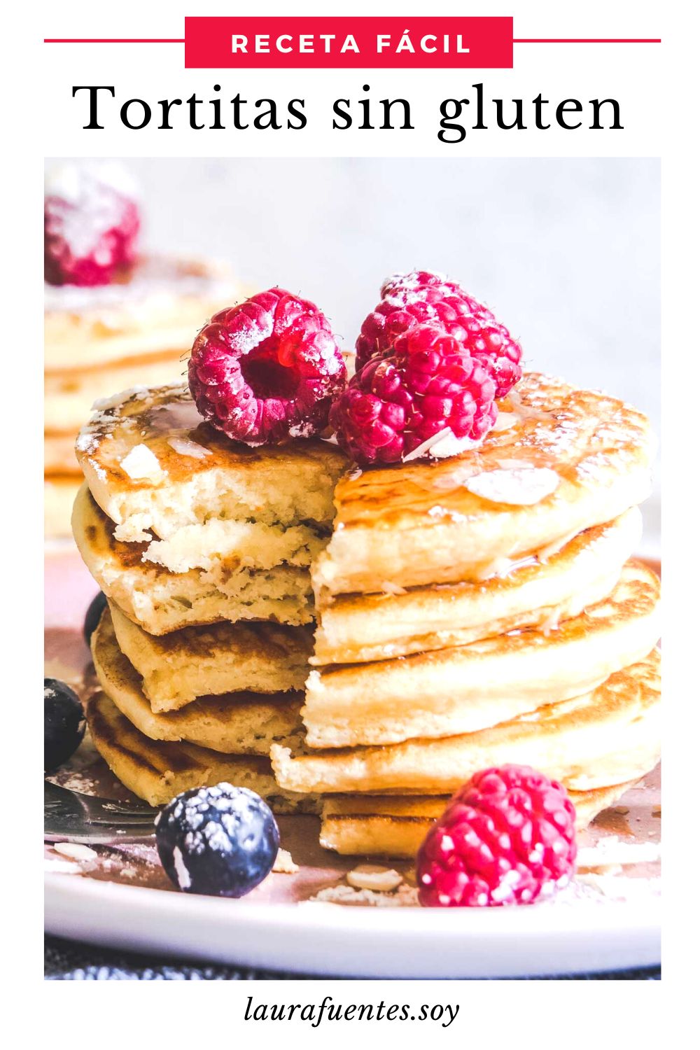 Tortitas Americanas Sin Gluten Receta Fácil | Fácil y Casero