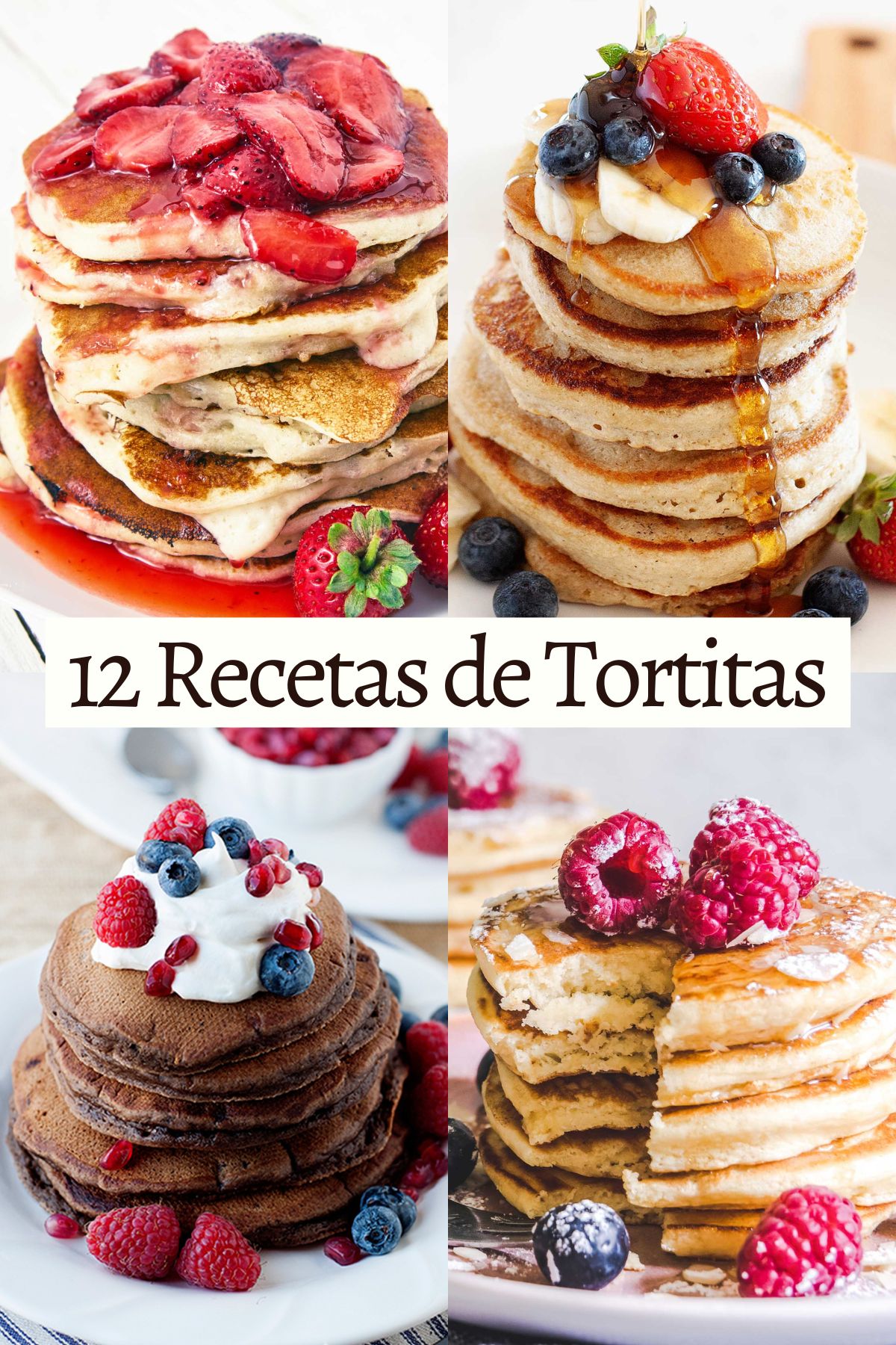 15 Recetas de Tortitas Fáciles y Esponjosas | Fácil y Casero