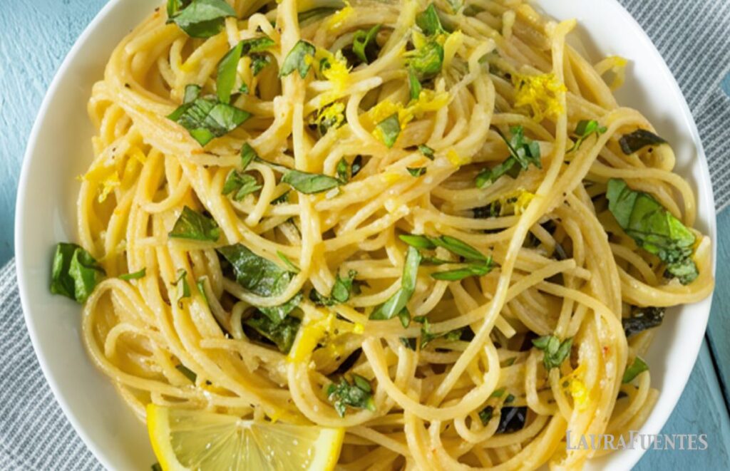 Pasta con Albahaca Súper Fácil