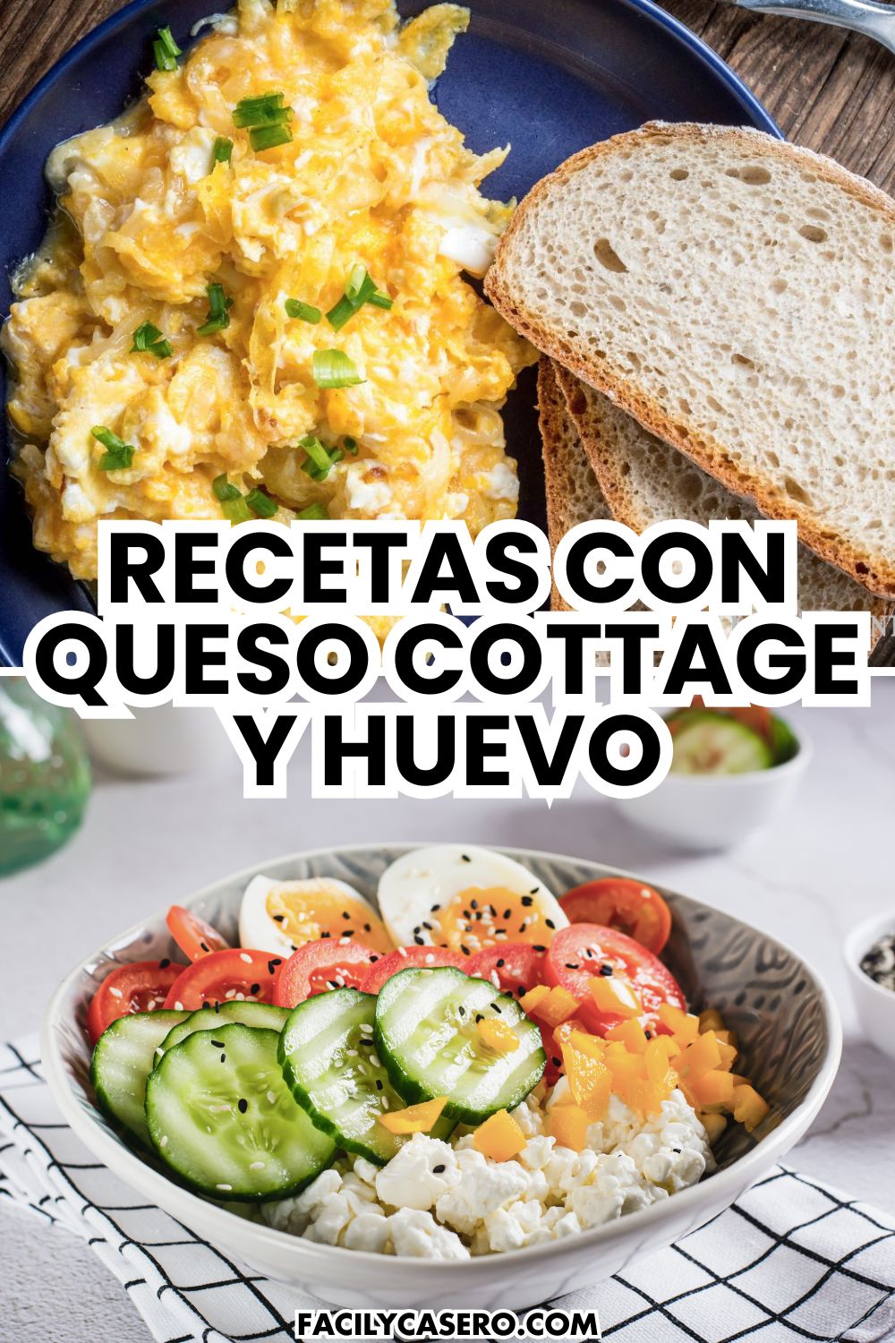 Recetas con Queso Cottage y Huevo: Sabrosas y Proteicas